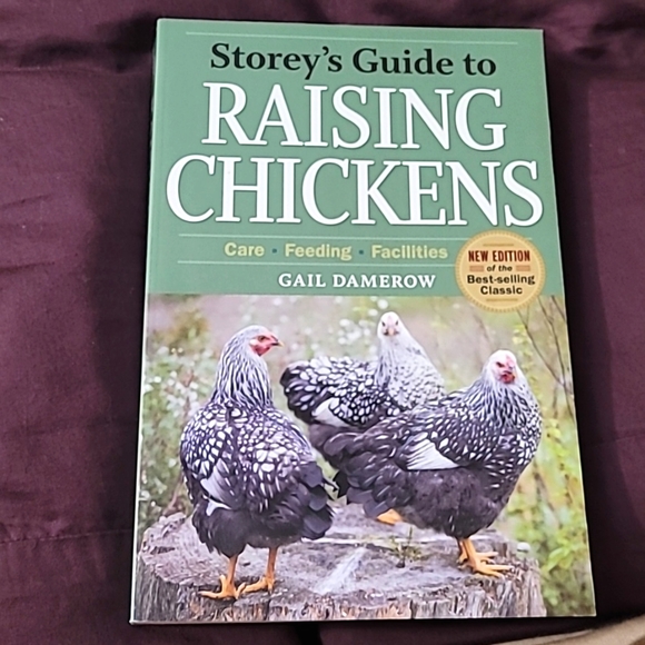 None | Other | Storeys Guide To Raising Chickens Care Feeding Facilities Book By Gail Damerow ...